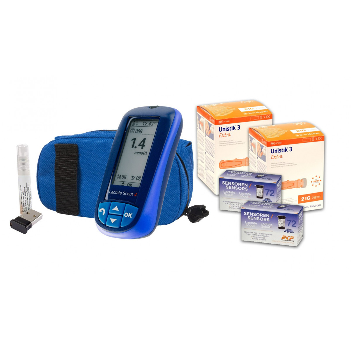 Appareil de mesure de la lactatémie